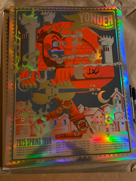 2025 Spring Tour Poster - Signed – Yonderwear